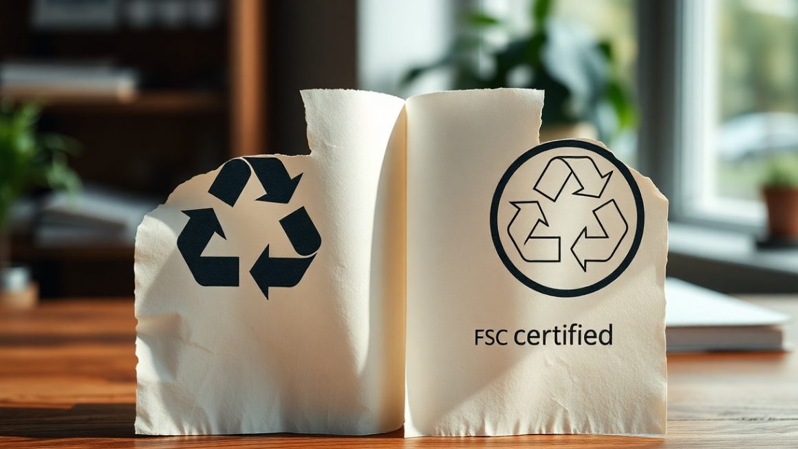 Carta riciclata vs carta FSC. Qual è la scelta più ecologica per ...